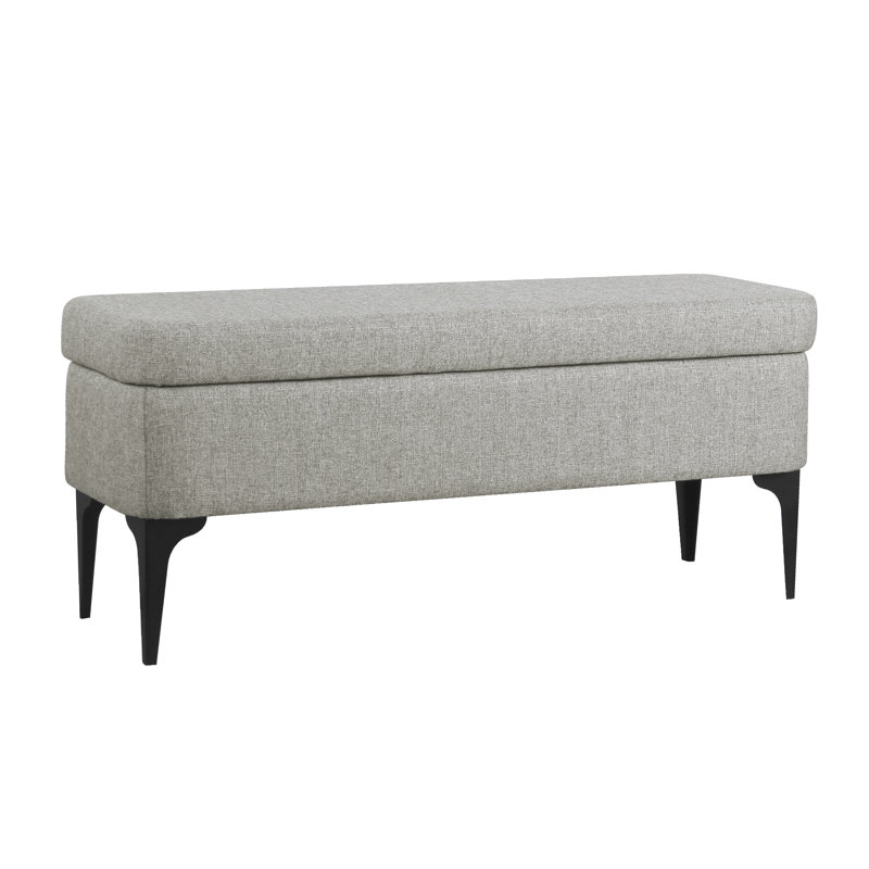 Wade Logan® Ameelya Upholstered Flip Top Storage Bench And Reviews Wayfair